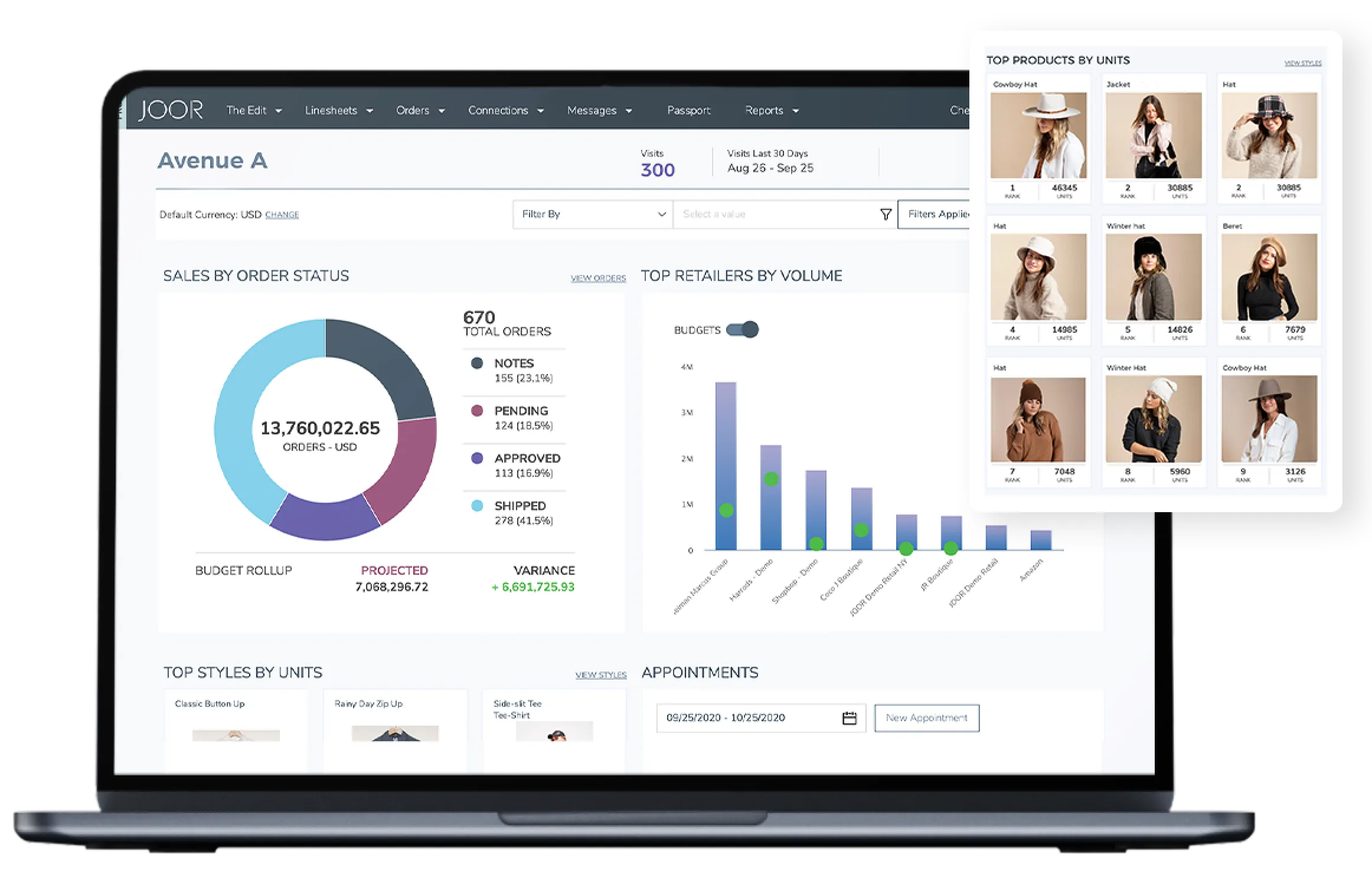 B2B Order Management System for Fashion Brands by JOOR